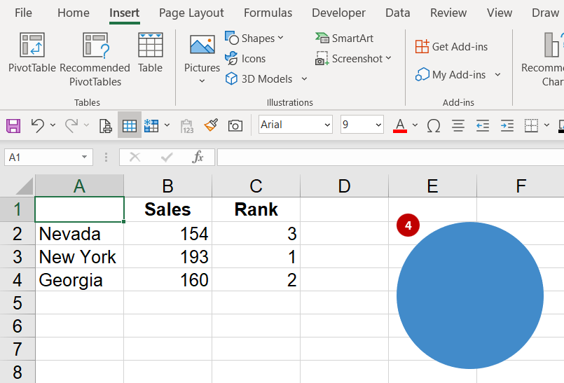 How To Create A Shape Link To A Cell In Excel Quick Tip
